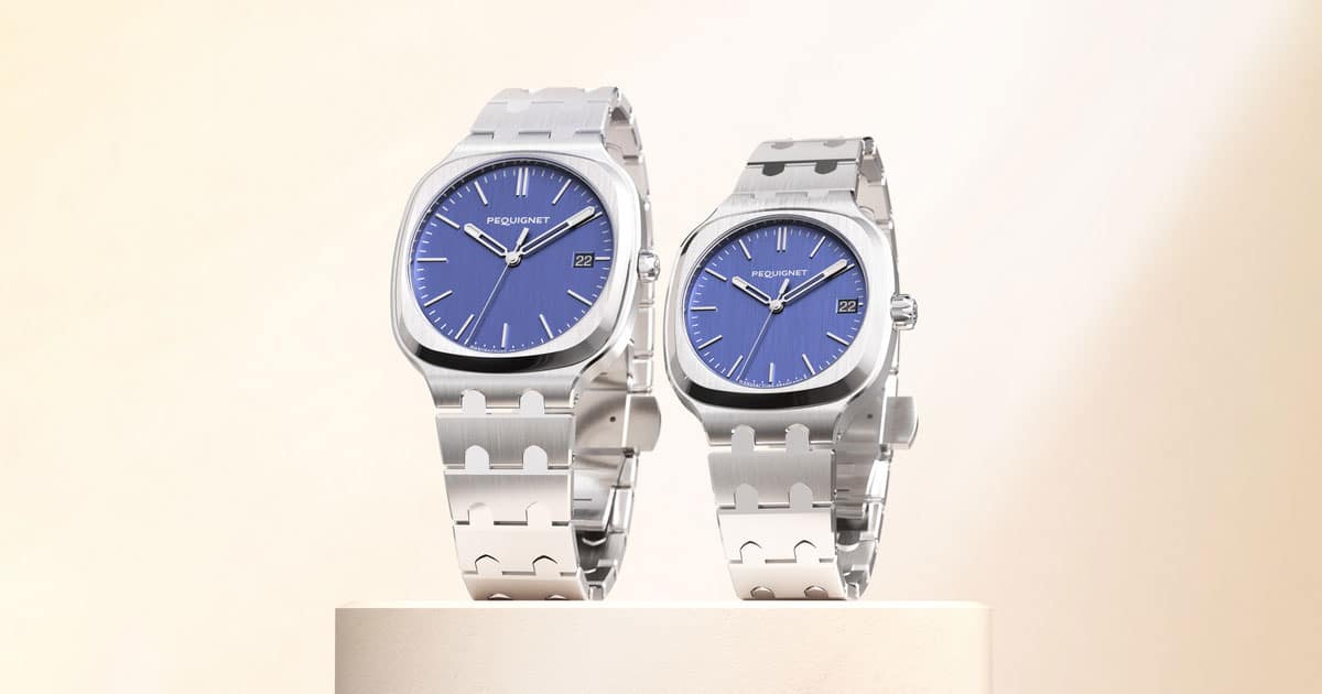 PEQUIGNET dévoile sa collection Concorde au salon Watch & Wonders - ENOWE